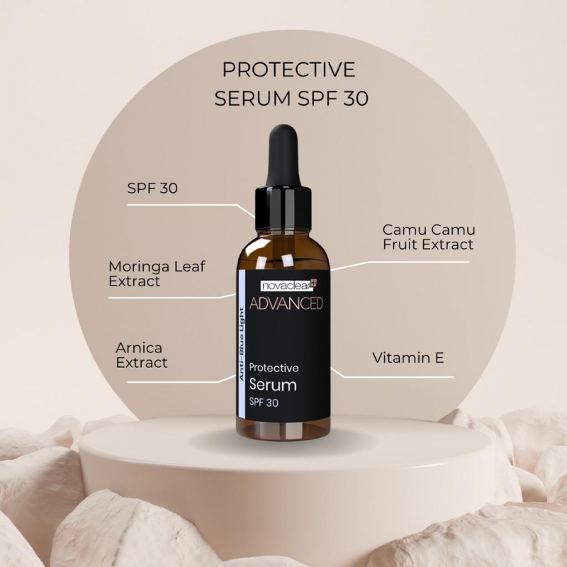 Novaclear Advanced Protective Serum SPF 30 Anti-Blue Light ...