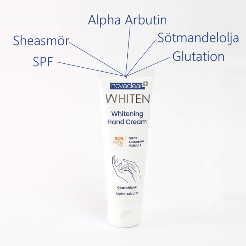 Novaclear Whitening Hand Cream SPF | Revoltbeauty.se